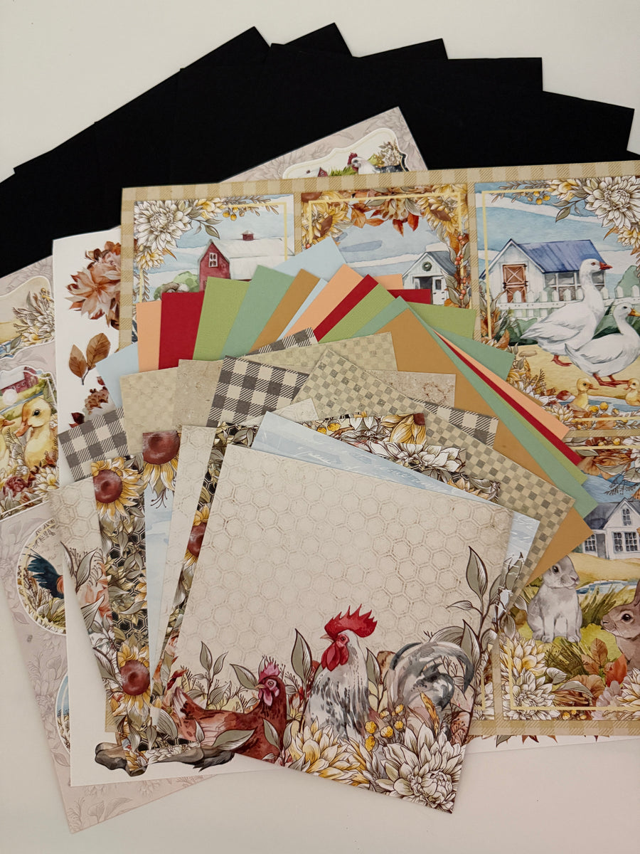 6x6 Mini Album in a box - Kit – Creative Treasures