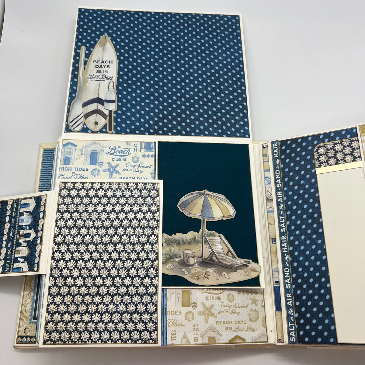 Graphic 45 Step-by-Step Tutorial: Handmade 8.5" x 8.5" x 4" Mini Album ...